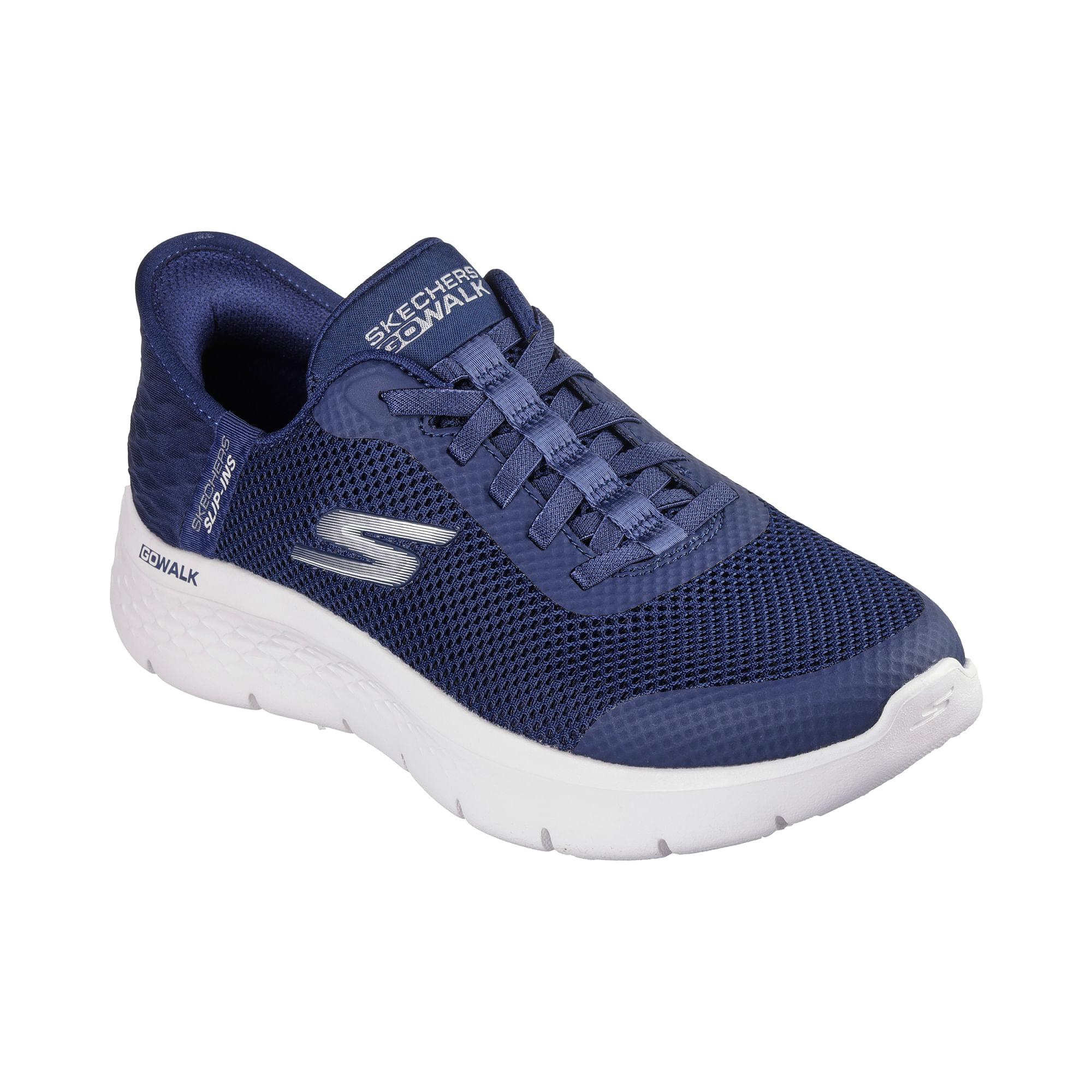 Zapato Cordon Fijo Mujer Skechers 124836 Nvw - Tienda Deportiva People ...